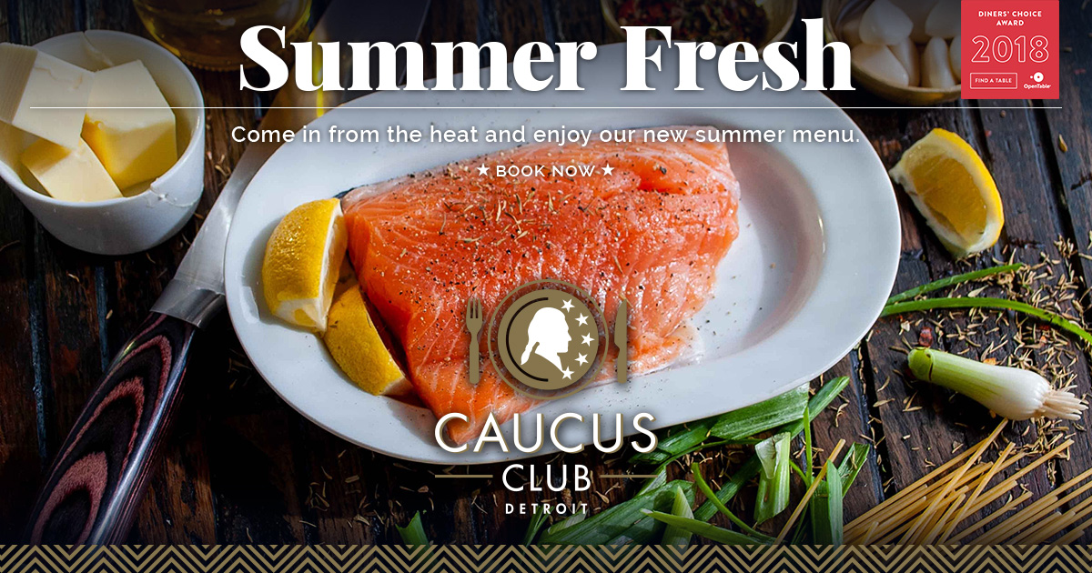 Caucus Club Detroit - Fine Dining At Its Best